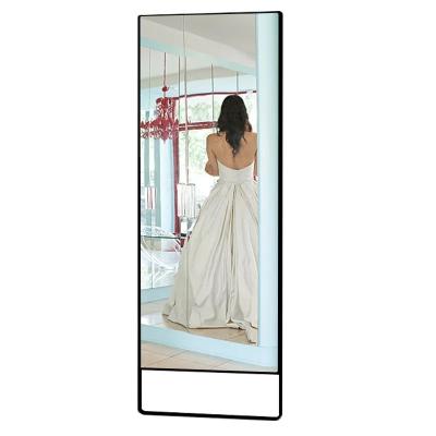 China Magic Fitness Touch Screen Smart Mirror LCD Display 43 Inch For Gym Home for sale