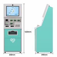 China Versatile Self Ordering Kiosk with Optional Voice Recognition Built-In 1D/2D Scanner and Contactless IC Card Reader for sale