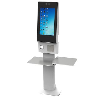 China 24 inch Capacitive Touch 10 Point Self Service Kiosk with Floor Standing Installation for Unmanned Stores for sale