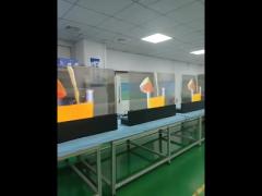 데스크톱 55 인치 OLED 투명한 화면 자동 상승 하락 디스플레이