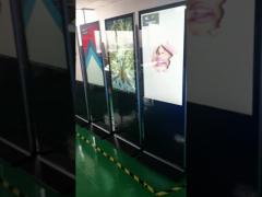 Shopping Mall Stand Alone LCD Display de publicidade tela 49 polegadas 4K Video Player