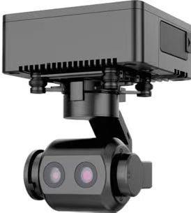 China Micro Size 3 Axis Gimbal Camera Ultra Lightweight Automatic Image Tracking For Drone for sale