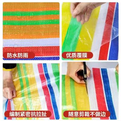 China Customized Coloured Tarpaulin Waterproof Mold Resistant With Multiple Color for sale