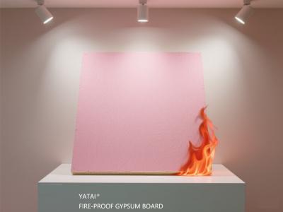 China Moisture Resistant Fireproof Gypsum Board Easy Install Sound Insulation for sale