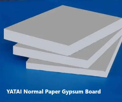 China 1200mm/1220mm Normal Gypsum Board For Drywall Screw Installation for sale