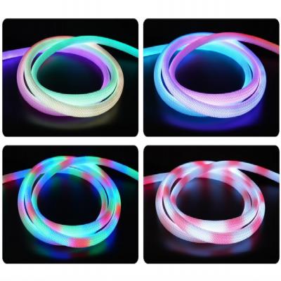 China 24V Flexible And Durable 360° LED Neon Flex Strip Lighting CV Or DMX512 Led Lighting for sale