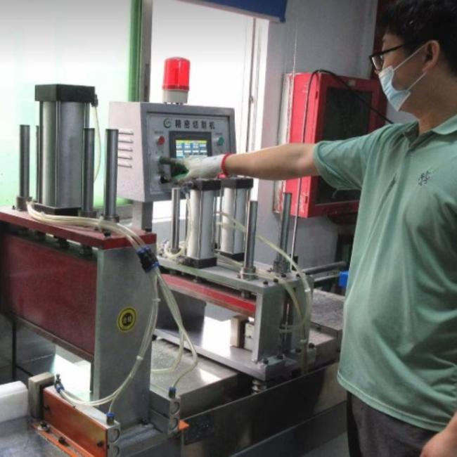 Workers strictly adhere to quality control standards