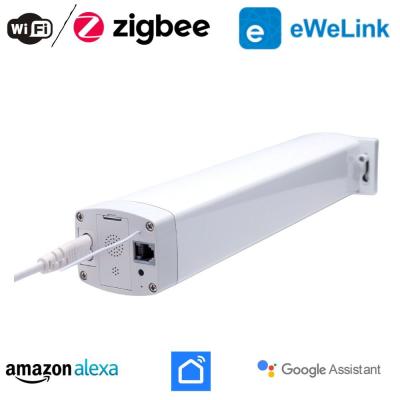 China eWeLink App Control Curtain Motor GM46 Series, Flexible Detachable or Fixed Cord Versions for sale