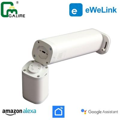 China eWeLink Cloud Control Automatic Curtain Motor Drapery System Vacation Security Mode Works with Alexa for sale