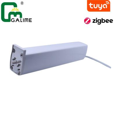 China Ultra Quiet Zigbee Smart Curtain Motor Automation Sleep Friendly Bedroom for sale