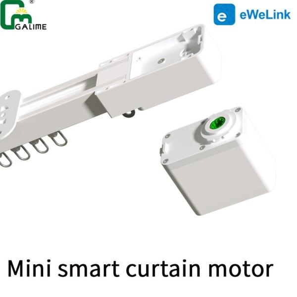Quality eWeLink App Control Smart Curtain Motor Remote Timer & Schedule 82mm Compact for sale