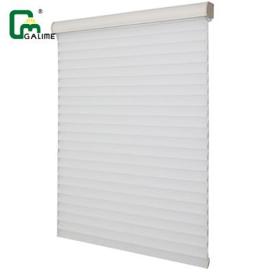 China Smart WiFi Roller Shangrila Blinds Tuya Cordless Motorized Blinds Light Filtering 2.4GHz for sale