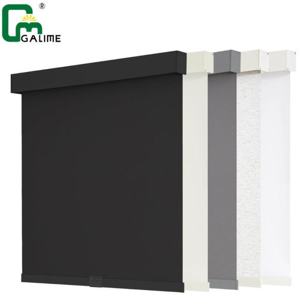 Quality Cordless Manual Smart Roller Blinds Spring Loaded Child Safe Roller Shades for sale