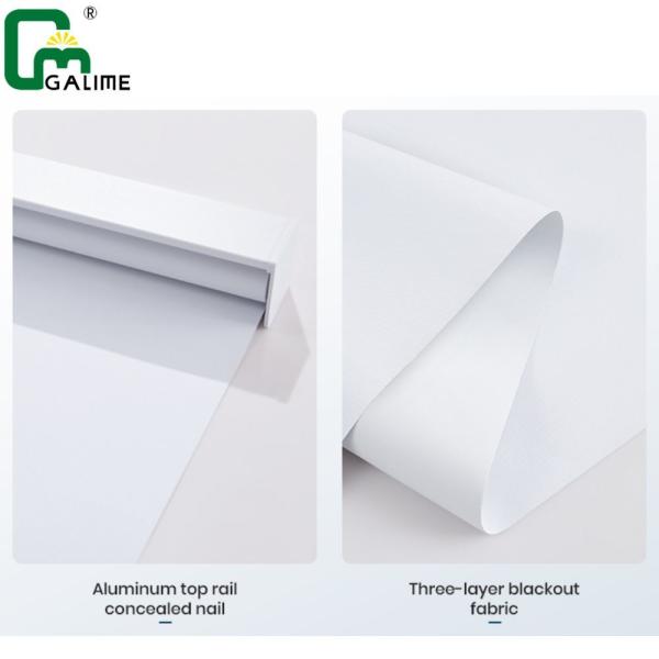Quality 100 - 240V Zigbee Motorized Smart Roller Blinds Mesh Network Blackout Shades for sale