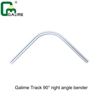 China 90 Degree Right Angle Joiner Aluminum Alloy Curtain Track Accessories For Track System for sale