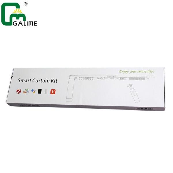Quality Wire-Free Smart Curtain Kit with Removable Battery Motor, Supporting Zigbee, eWeLink and Remote Control for sale