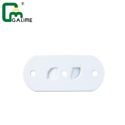 China Low-Profile Drapery Track Ceiling Mount Bracket for Flush Installation and Rigid Structural Support for sale