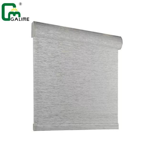 Quality Customizable Fabric Wrapped Motorized Roller Shades for Commercial Projects for sale
