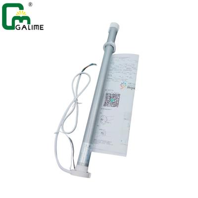 China Low voltage smart tubular motor for residential engineering with 25mm design and Zigbee integration for sale