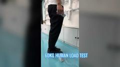 Extreme Human Load Test: Heavy-Duty Motorized Curtain Track for Commercial Projects