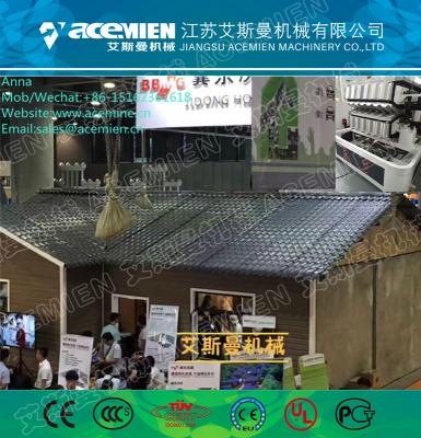 China plastic pvc wave roofing tiles/plate/sheet production line for sale