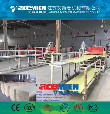 China WPC/PVC wood panel plastic profile production line making machine for sale