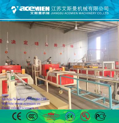 China PVC ceiling wall panel plastic extrusion making machine for sale