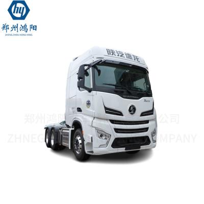 China Nieuwe X6000 Shacman tractor kop leeg ophanging hefas 560 600 660 pk tractor Te koop