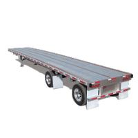 China Reliable Lowbed Flat Bed Trailers For Flatbed Container Hauling 80t Removable Lowbed Trailer for sale