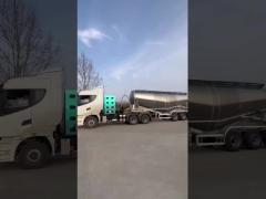 Veelzijdige 30-70m3 cementpoeder tank voor verschillende industriële en commerciële toepassingen