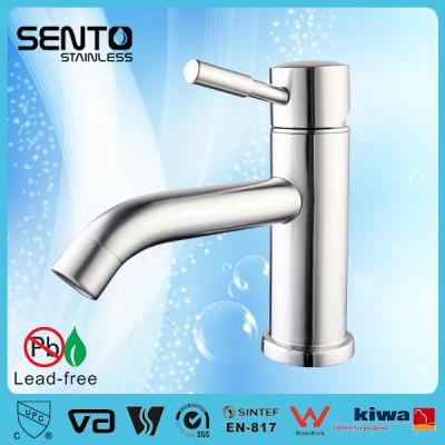 China El mejor grifo del lavabo del cuarto de baño del acero inoxidable del precio en venta