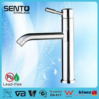China De alta calidad ningún grifo de la cocina del cuello de cisne de la ventaja, filigrana certificada en venta