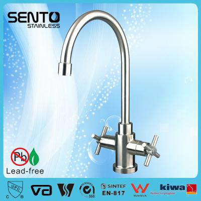 China SENTO Single lever water saving kitchen sink faucet for sale