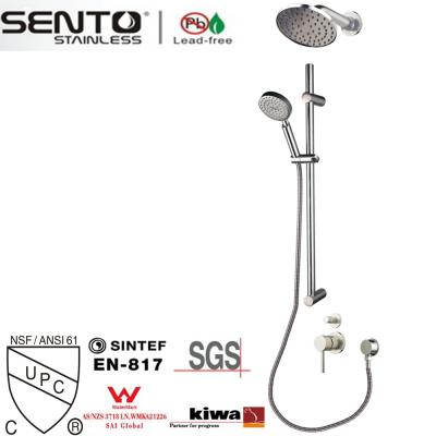 China SENTO wall mounted modern bathroom concealed shower set for sale