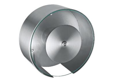 Stainless Steel brush finished wall Mounted Center Pull Toilet Tissue Dispenser roll paper dispenser  For Shopping Mall