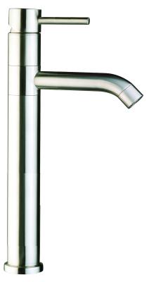China grifo inoxidable directo del mezclador del lavabo del cuarto de baño del agujero de Acero del precio de la manufactura hermosa de China solo en venta
