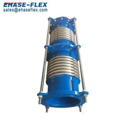 China Metal Corrugated Bellows Axial Expansion Joint Flanged For Large Axial Movement for sale
