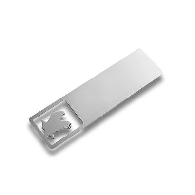 China Monogrammed Personalised Silver Bookmarks , Pretty Vintage Metal Bookmarks for sale
