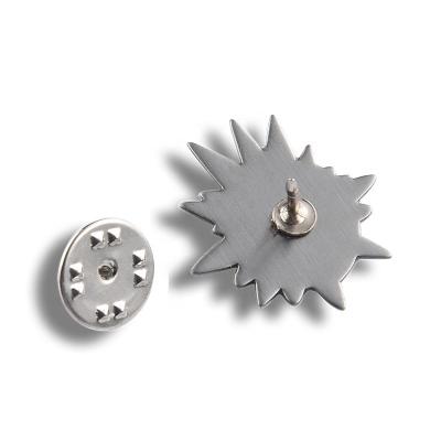 Cina Distintivi di nome stampati Digital del metallo/materiale in lega di zinco del distintivo Pin di sicurezza in vendita