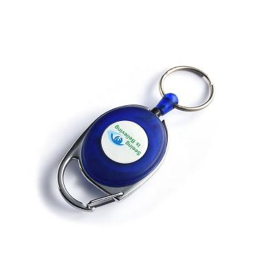 China Anti Theft Adjustable Buckle Promotional Key Rings Corrosion Resistance for sale