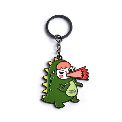 Cina Keychain economico del cuoio dell'unità di elaborazione di uso promozionale della vendita all'ingrosso di progettazione semplice in vendita