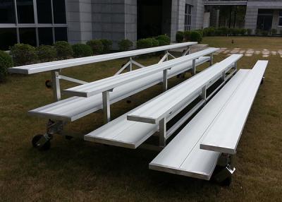 China Portable Modular Bleachers with Anodized Aluminum Seat Planks for sale