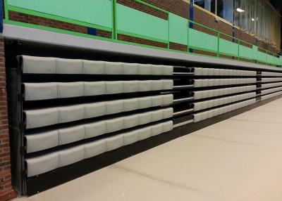China Assentos retráteis personalizados com banco de banco de HDPE, encosto opcional e correspondência de cores à venda