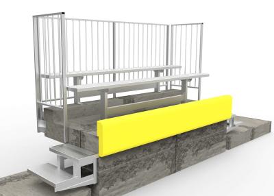 Cina Banco di alluminio delle tribune di Moudular con lo schienale di alluminio disponibile in vendita