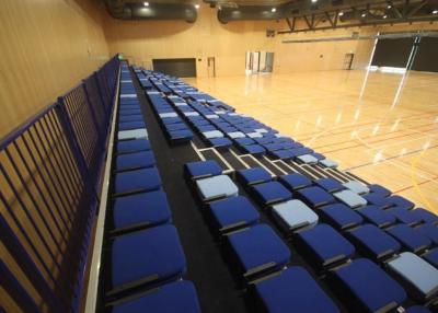 Tapicería retractable plegable de la tela de los blanqueadores del gimnasio para los institutos del deporte