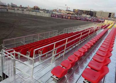 Cina Disposizione dei sedili all'aperto di plastica dello stadio delle tribune modulari all'aperto redditizia in vendita
