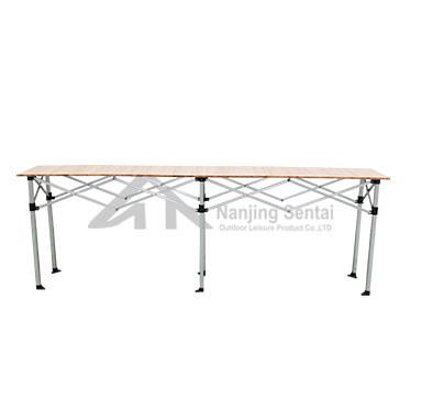 China Folding Table With Wooden Top for sale