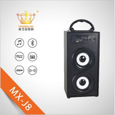 China wooden bluetooth speaker  karaoke speaker  wireless speaker super bass music player for sale