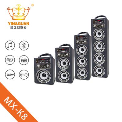 China portable wooden karaoke bluetooth speaker wireless portable speaker for sale