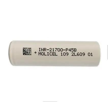 Quality Hot Selling Molicel P45b 3.7V Rechargeable Li-ion Battery Cell for sale